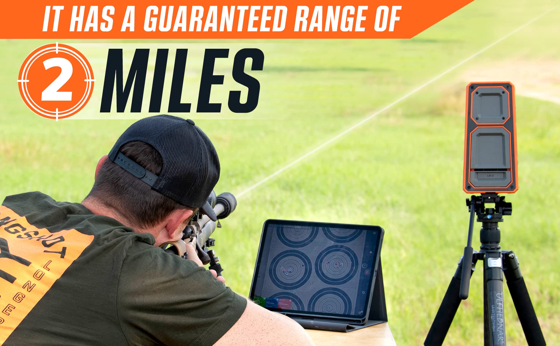 Spotting Scope Alternative Turn Your Spotting Scopes Into Smart Scopes | Best for Hunting and Target Shooting | LongShot LR-3 (2 Mile and UltraHD)