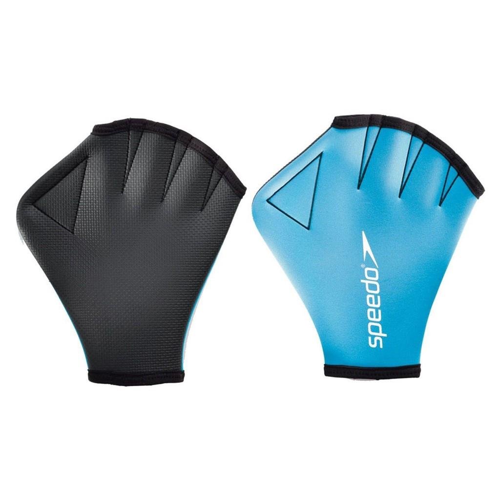 Speedo Unisex Adult Aqua Glove, Blue, Medium