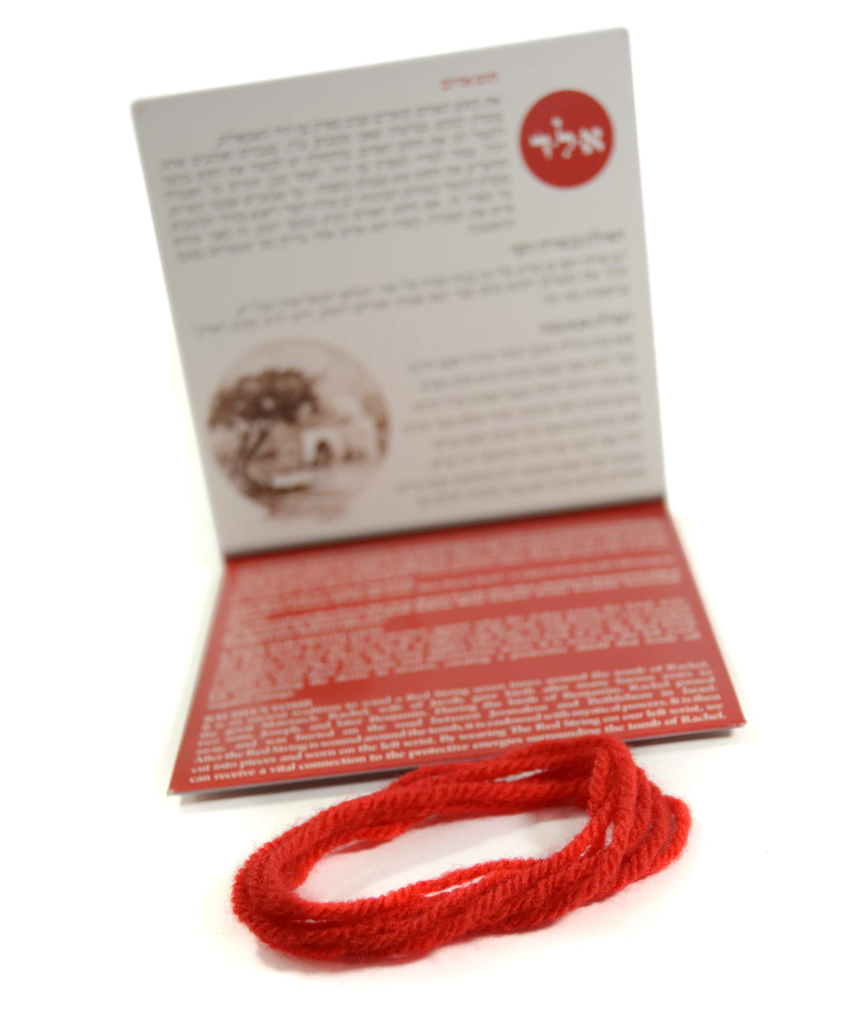 The Original Kabbalah Red String Bracelet from Israel - Red String Bracelet Pack 60 Inch Red String for up to 7 Evil Eye Protection Bracelets - Prayer, Blessing & Instructions Included!