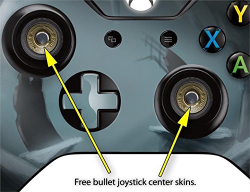WraptorSkinz Decal Style Vinyl Skin Wrap Compatible with Xbox One Original Wireless Controller Destiny