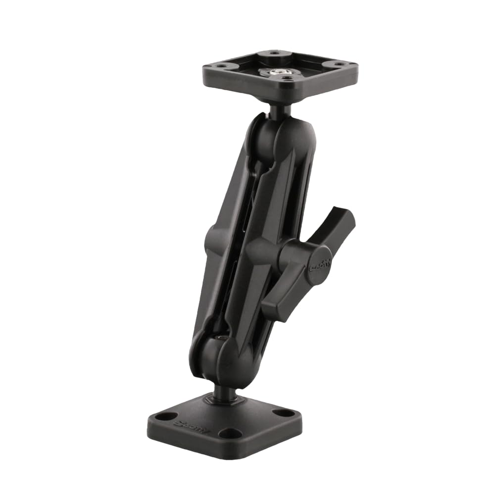 Scotty #150 Ball Mounting System with Universal Mounting Plate Black
