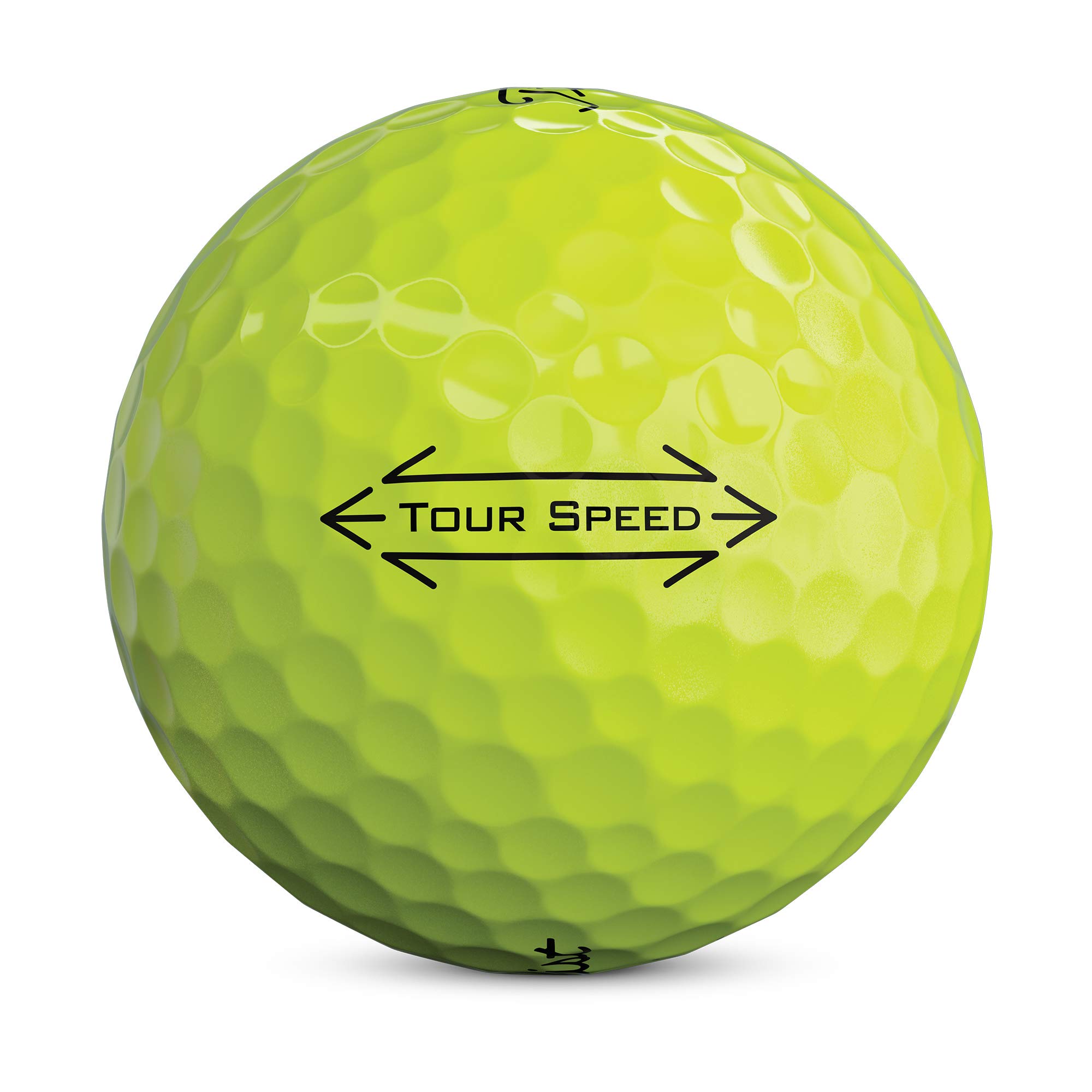Titleist Tour Speed Golf Ball - Yellow