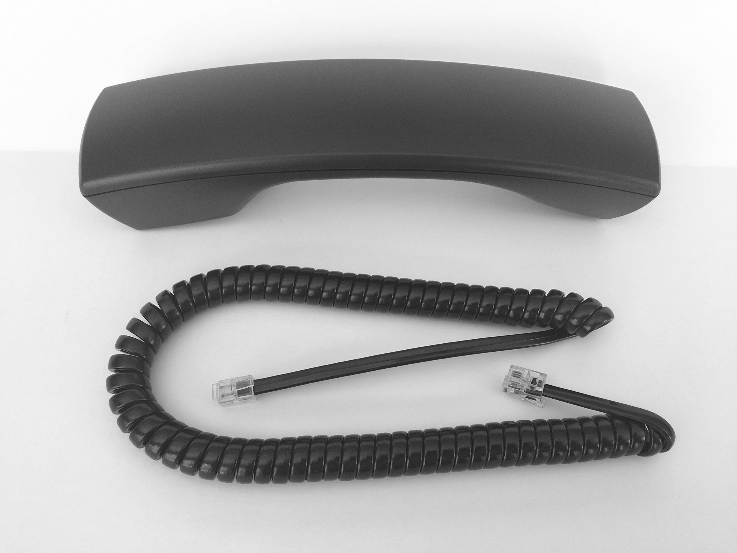 The VoIP Lounge Replacement Handset Receiver with Curly Cord for NEC DSX Series Phone 1090020 1090021 1090023 22B 22-Button 34B 34-Button (See Full Description Below)