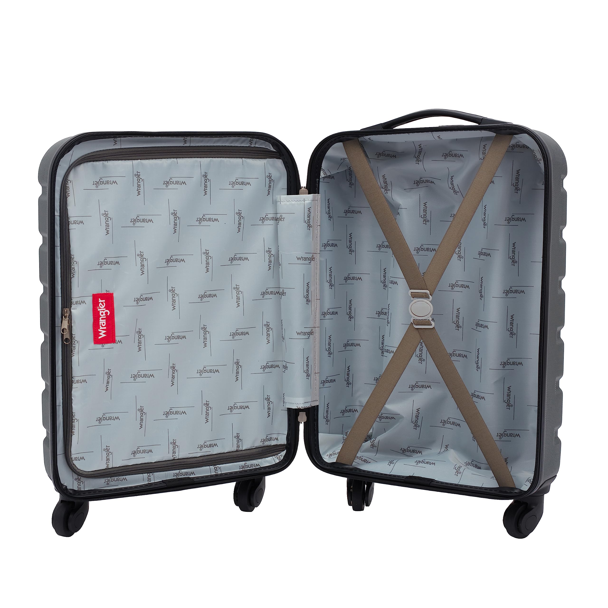 Wrangler 20" Spinner Carry-On Luggage, Olive