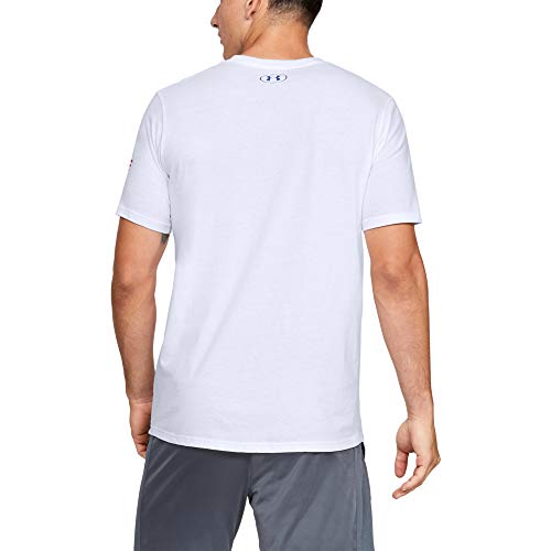 Under Armour Men's UA Freedom Logo T-Shirt LG White