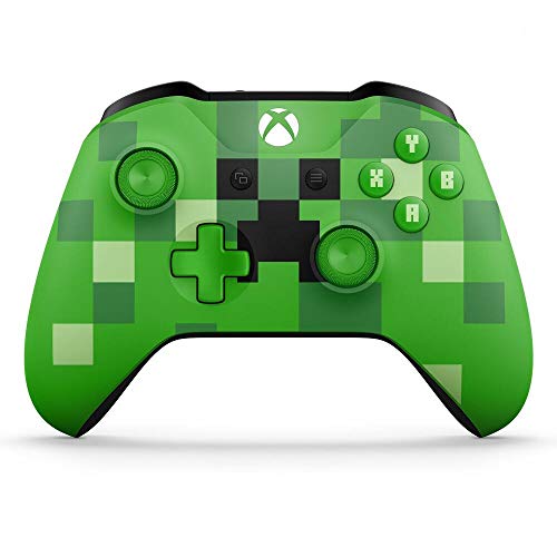 Xbox Wireless Controller/ PC Computer - Minecraft Creeper Green Special Limited Edition