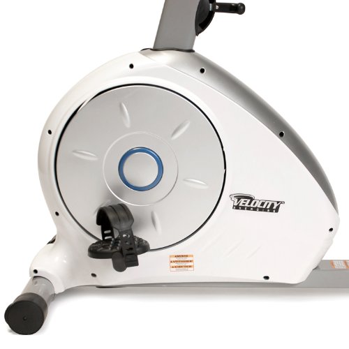 Velocity Exercise Dual Motion Recumbent Bike, White