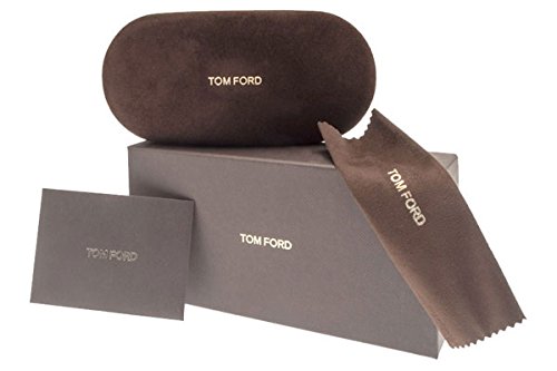 Tom Ford FT0500-F Sunglasses - Shiny Black Frame, Brown Polarized Lenses, 54 mm Lens FT0500-F5401H