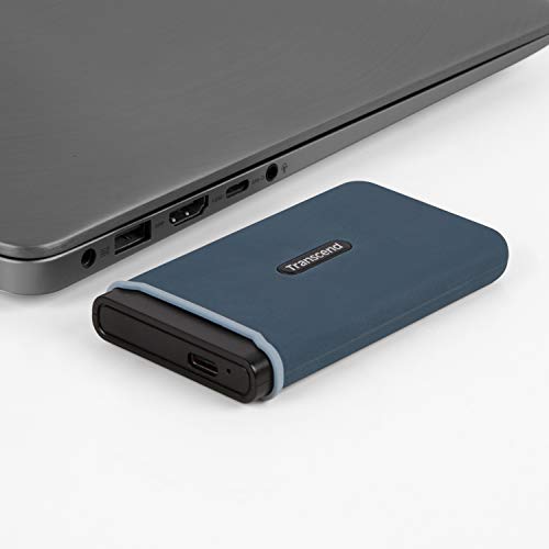 Transcend USB 3.1 Gen 2 USB Type-C ESD350C Portable SSD Solid State Drive TS240GESD350C