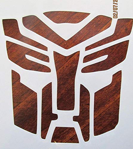 Transformer Stencil Reusable 10 mil Mylar Stencil Art Supplies DIY Scrapbooking Painting on The Wall and Other Surfaces