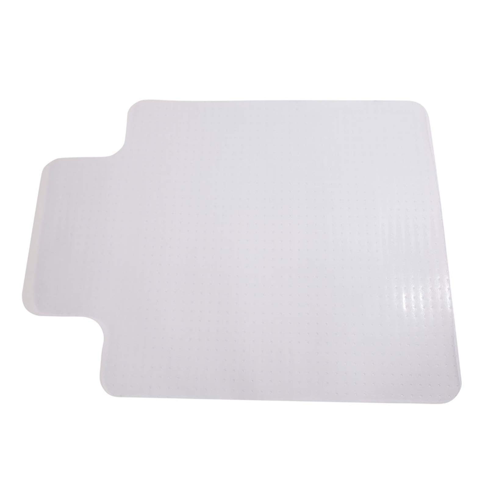 Transparent Office Chair Mat, Clear Chair Mat with Lip for Carpet, Fit on Low and Medium Pile Carpets, PVC Matte Home-use Protective Mat (90x120x0.2 CM)