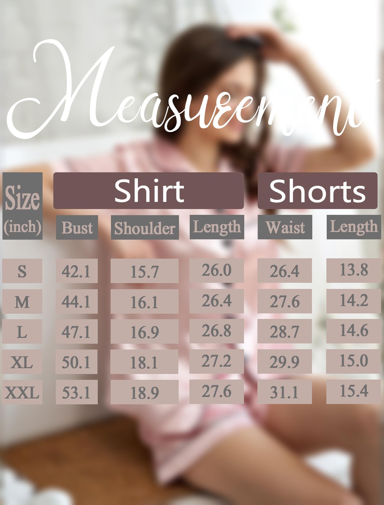 Slieptite Women's Silk Pjs Set Summer Short Sleepwear Satin Short Sleeve Loungewear 2 Piece Pajamas Bridesmaids Pj Set Pink