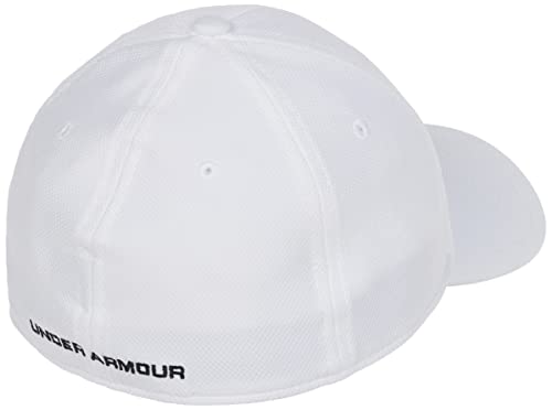 Under Armour Men's Headline 3.0 Cap, White (100)/Black, Small/Medium