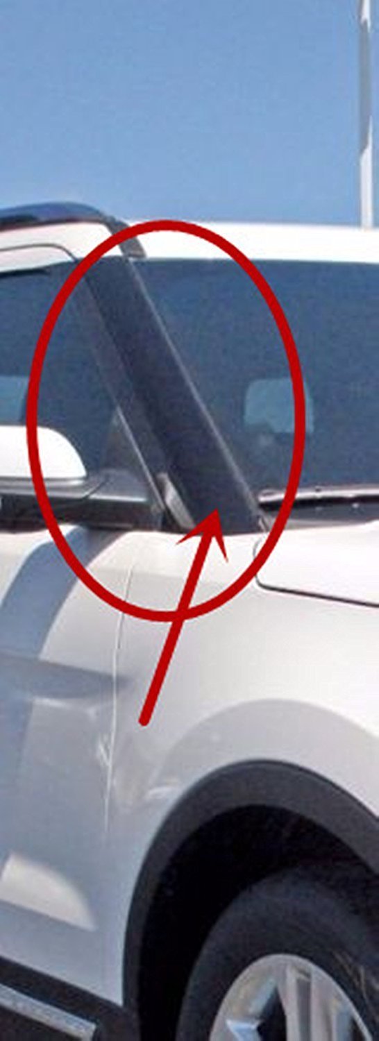 Windshield-Outer Pillar Trim Molding Outer Only Replacement For Ford Explorer Passenger/Right Side 2011-2019