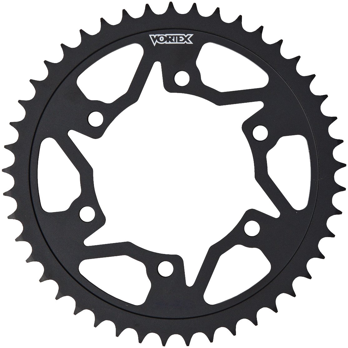 Vortex 438S-43 Black 43-Tooth 530-Pitch Steel Rear Sprocket