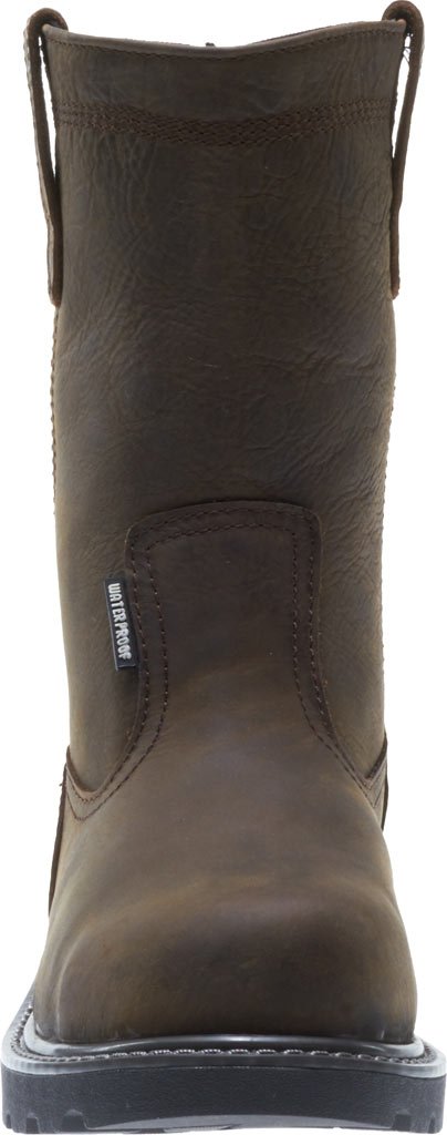 Wolverine Men's Floorhand 10" Waterproof Wellington Boot, Dk Brown, 9.5 X-Wide