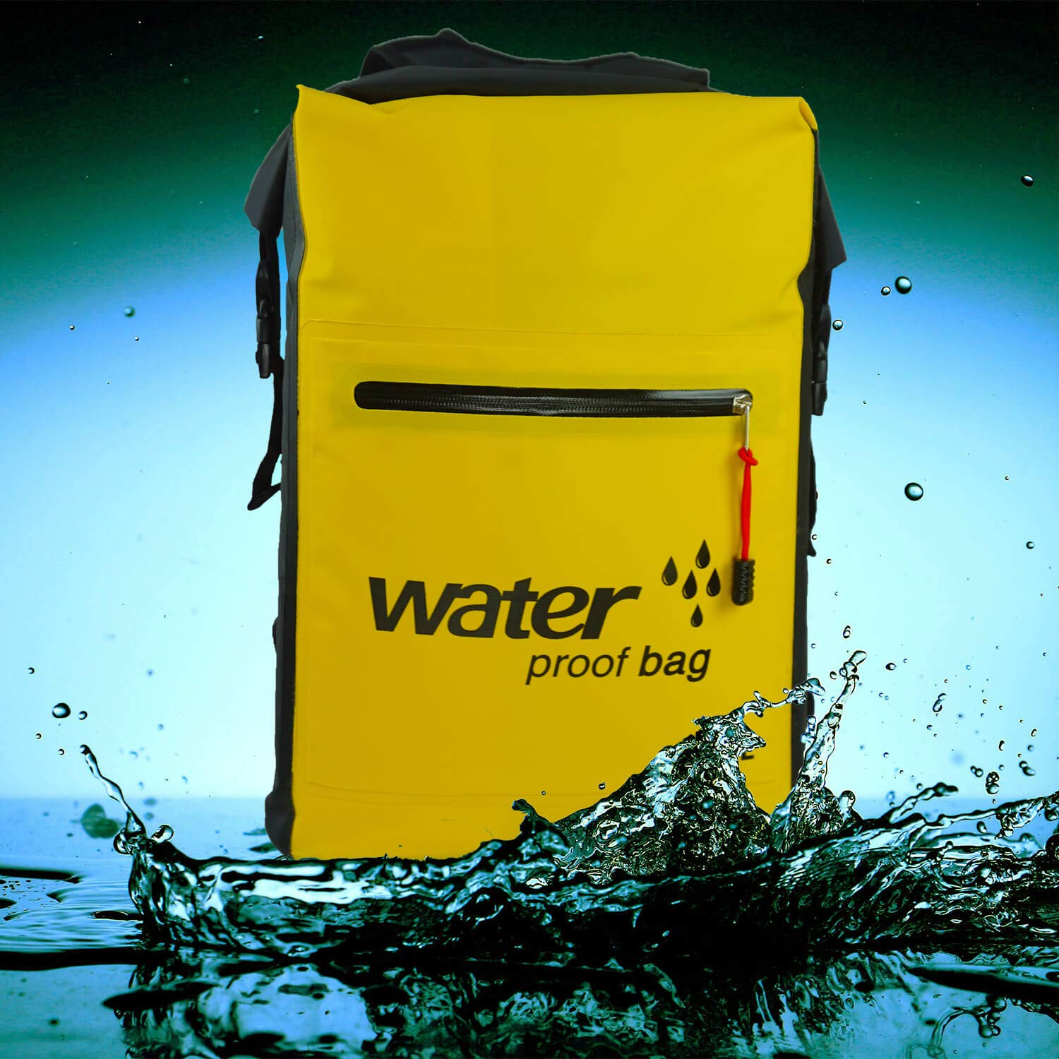 Yarpper Dry Bag Backpack Waterproof for Kayaking Boating Hiking Camping Fishing Rafting 20l 25l 30l Yellow
