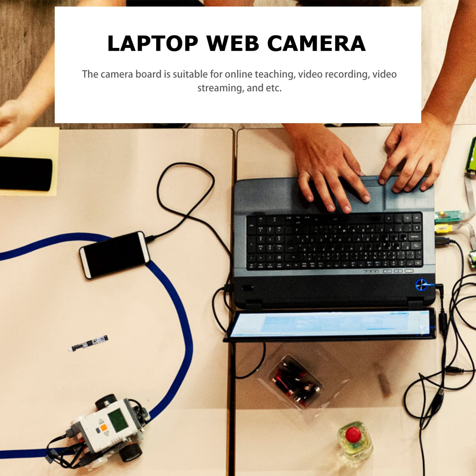 SOLUSTRE laptop camera calling webcam cam corder laptoptop gaming webcam streaming laptop webcam recording webcam mini webcam for laptop mcbooks Metal educational supplies with microphone