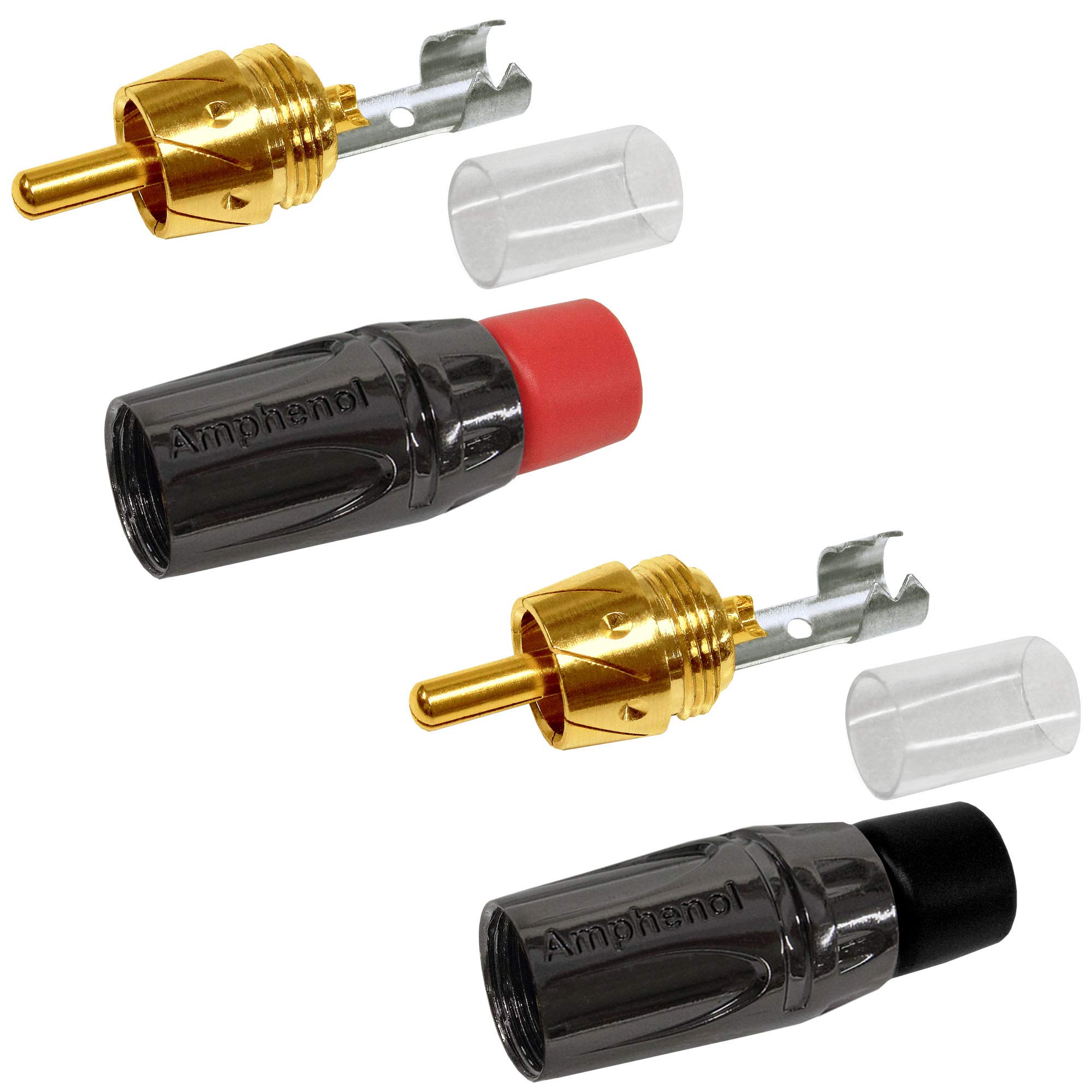 WORLDS BEST CABLES 2 Foot - RCA to XLR (Female) Cable Pair β Mogami 2549 Audio Interconnect Cable & Amphenol ACPL RCA & Neutrik Female XLR Gold Plugs - CUSTOM MADE