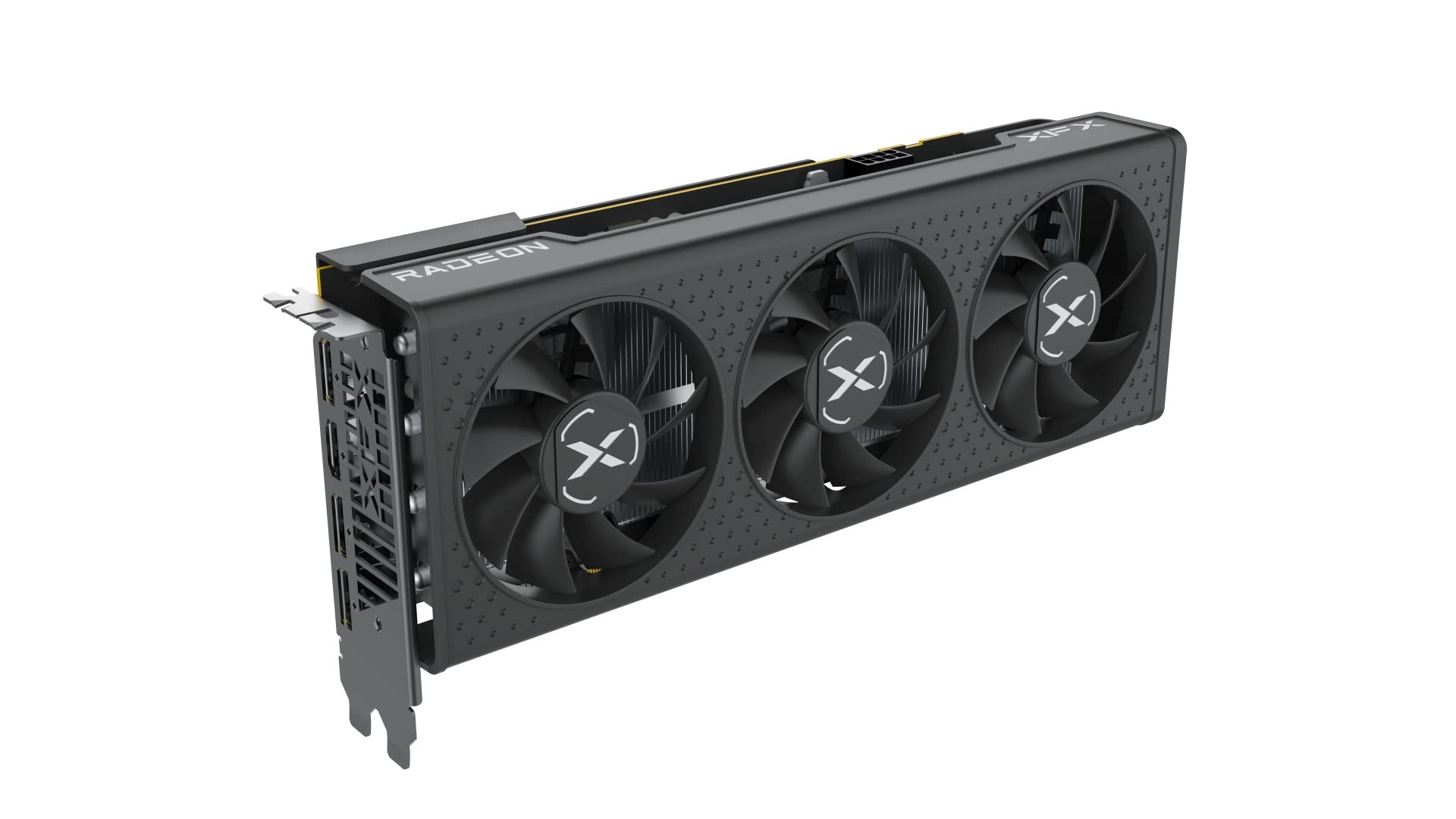 XFX Speedster QICK308 Radeon RX 7600 Black Gaming Graphics Card with 8GB GDDR6 HDMI 3xDP, AMD RDNA 3 RX-76PQICKBY