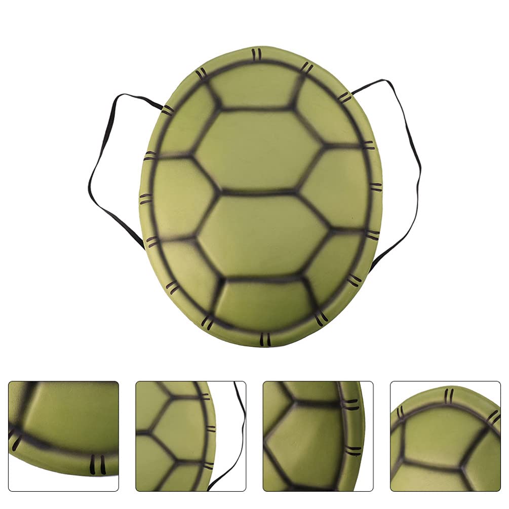 Toyvian 2pcs Halloween Costume Turtle Shell Kids Turtle Shell Backpack for Animal Cosplay Halloween Party Fancy Dress up Prop