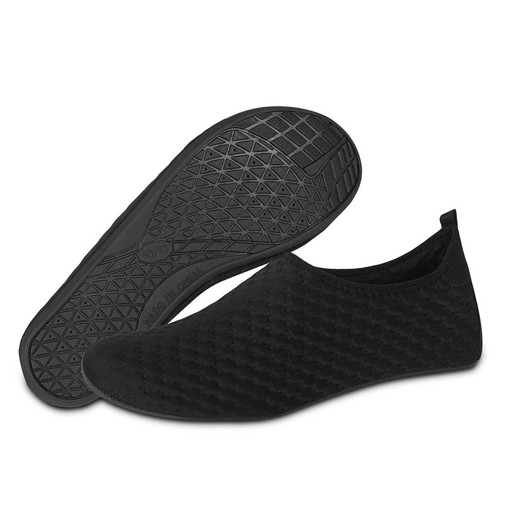 WateLves Water Shoes for Womens Mens Barefoot Quick-Dry Aqua Socks for Beach Swim Surf Yoga Exercise (Embossing, 38/39)