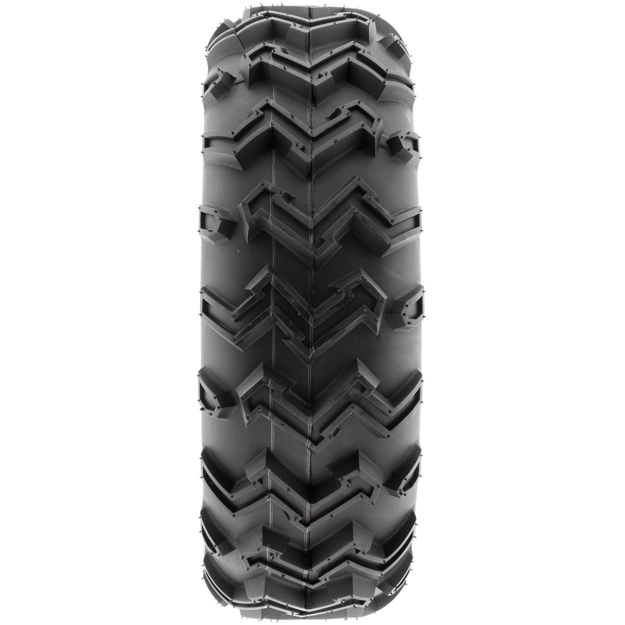 SunF 24x8-12 Off-Road ATV UTV Tires 6 Ply, (Set Pair of 2)