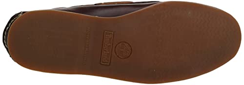 Timberland mens 2-eye Boat loafers shoes, Rootbeer/Brown, 8.5 US