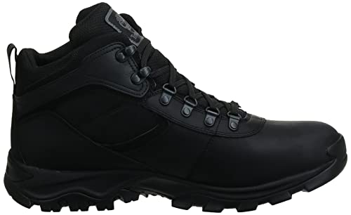 Timberland mens Anti-fatigue Waterproof Leather Mt. Maddsen Hiking Boot, Black, 11.5 Wide US