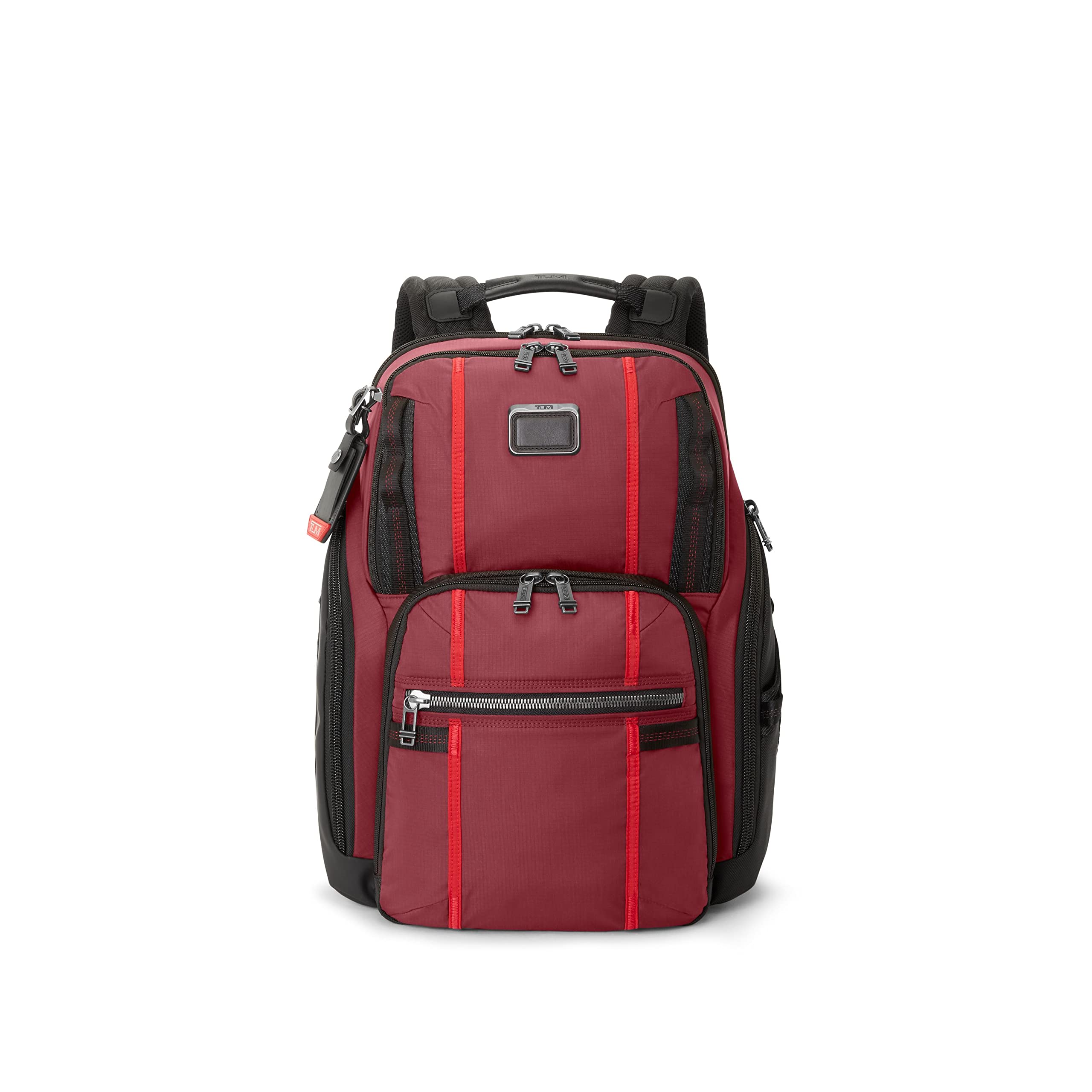 TUMI - Alpha Bravo Search Backpack - Laptop Backpack for Men & Women - Backpack for Work & Travel - 17.0" X 14.0" X 8.3" - Desert Red