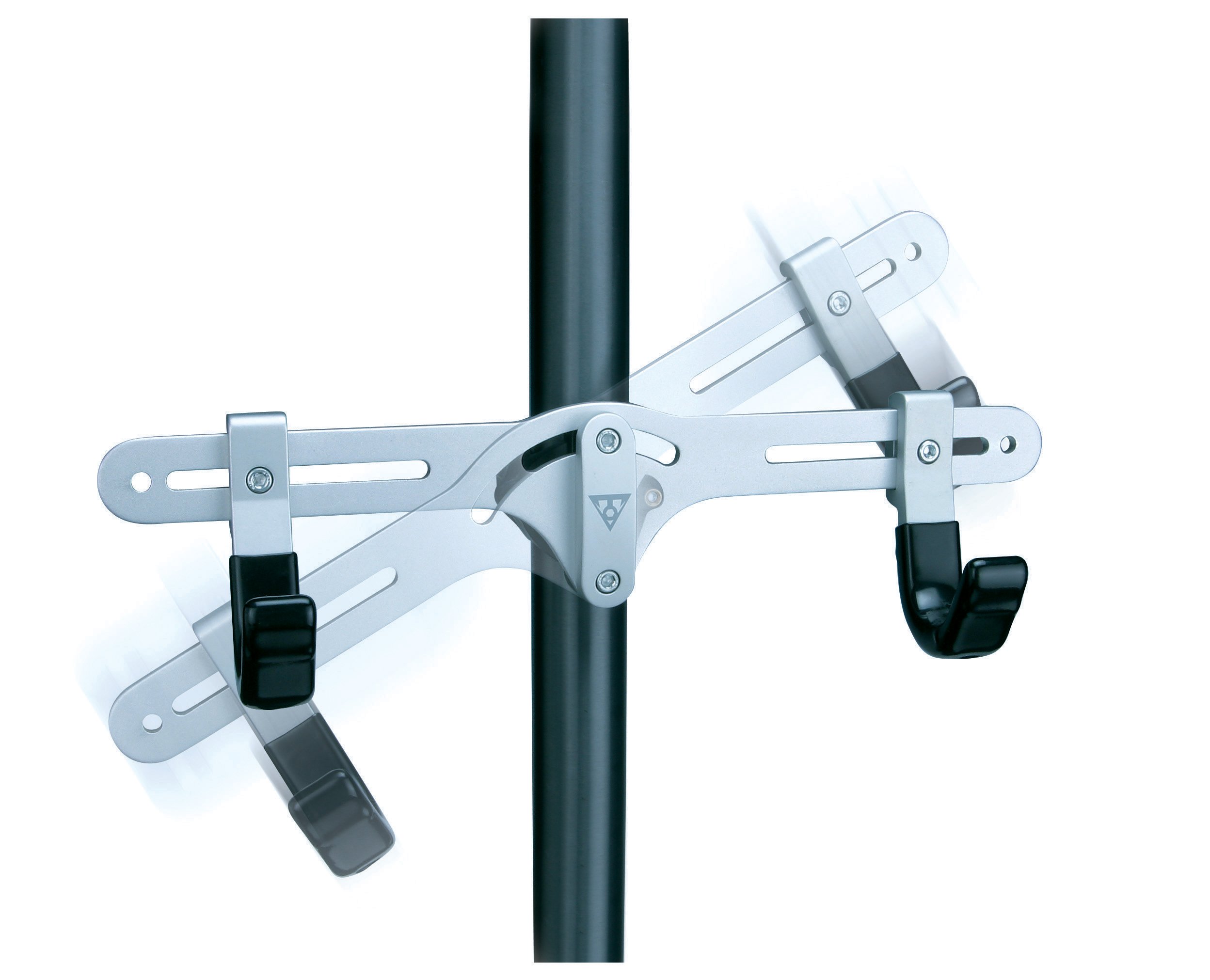 Topeak Dual Touch Bike Storage Stand , L x W x H 44 x 34 x 214 cm (Open) / 17.3” 13.4” x 84.3”