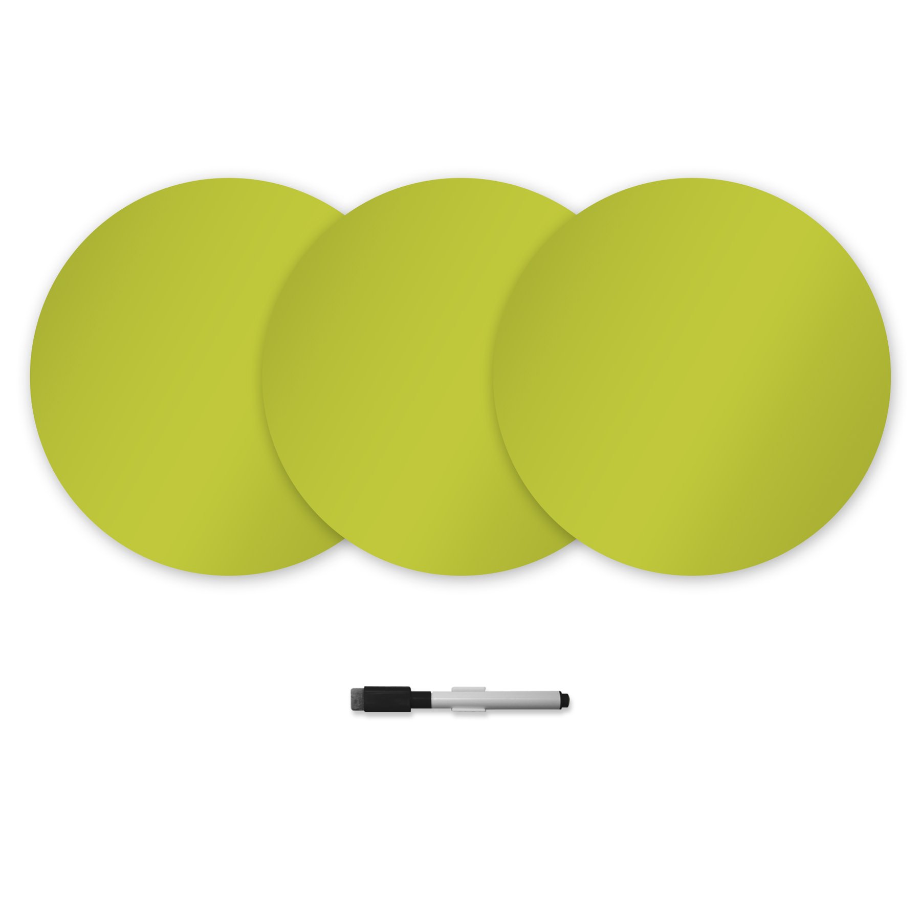 Wall Pops WPE0830 WPE0830 Samara 3 Dots Dry Erase Wall Decals