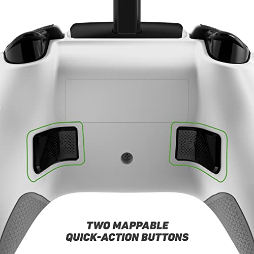 Turtle Beach Recon Controller Wired Game Controller Officially Licensed for Xbox Series X, Xbox Series S, Xbox One & Windows - Audio Enhancements, Remappable Buttons, Superhuman Hearing β White