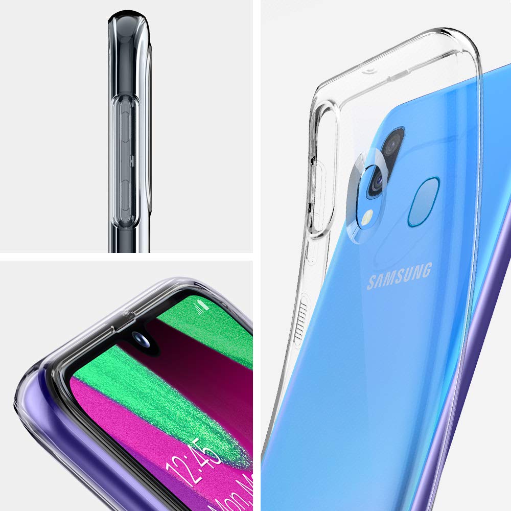 Spigen Liquid Crystal Designed for Samsung Galaxy A40 Case (2019) - Crystal Clear
