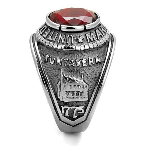 YVO Customizable Marines Ring - Free Engraving Included - Stainless Steel - Size 13