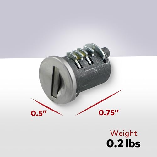 YAKIMA, SKS Lock Cores for YAKIMA Car Rack System Components, 4 pack