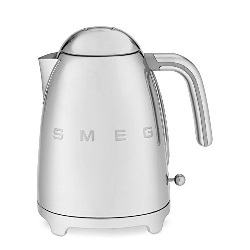 Smeg Electric Tea Kettle Silver / Chrome