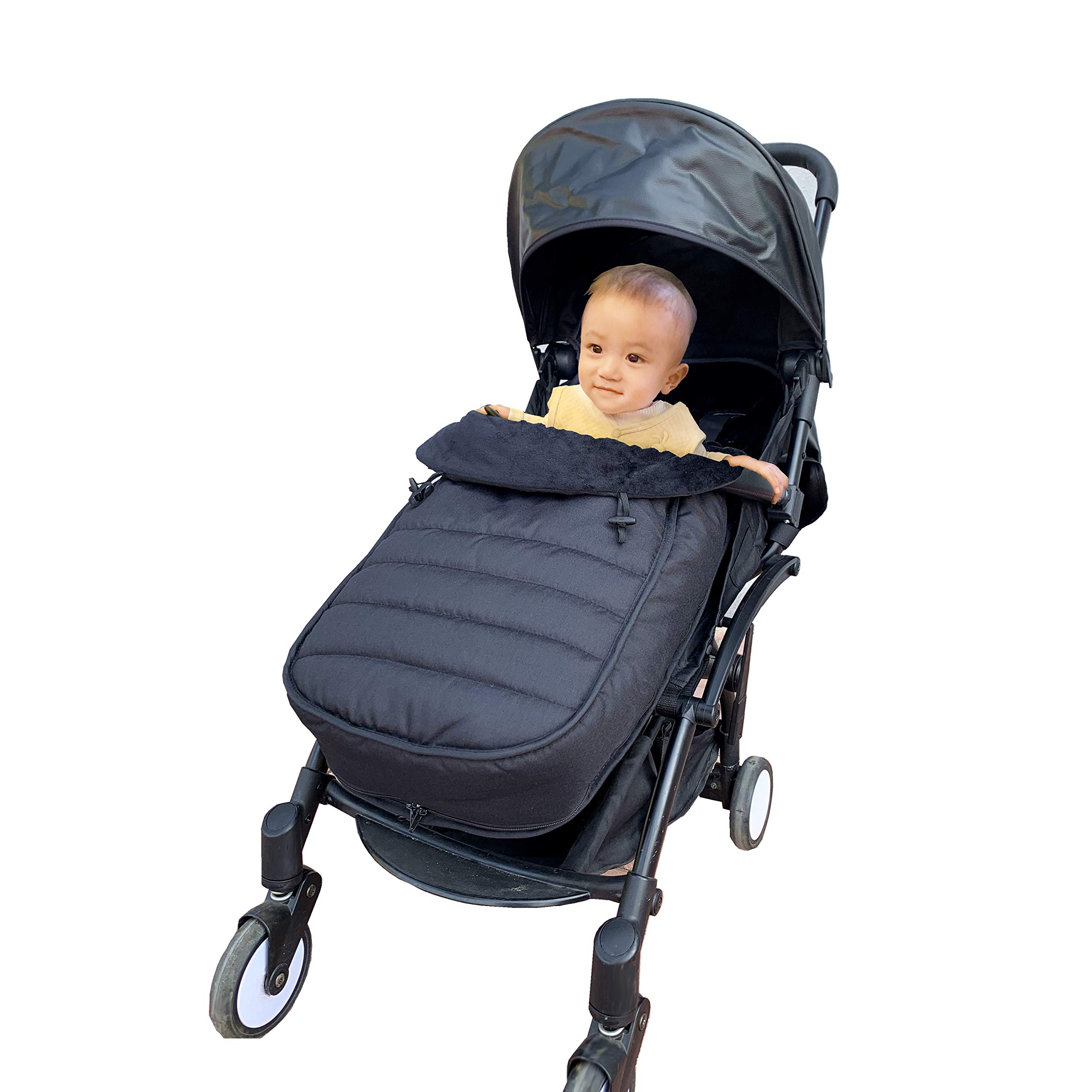Universal Sleeping Bag for Baby Stroller,Winter Outdoor Soft Fine Velvet Toddler Footmuff.