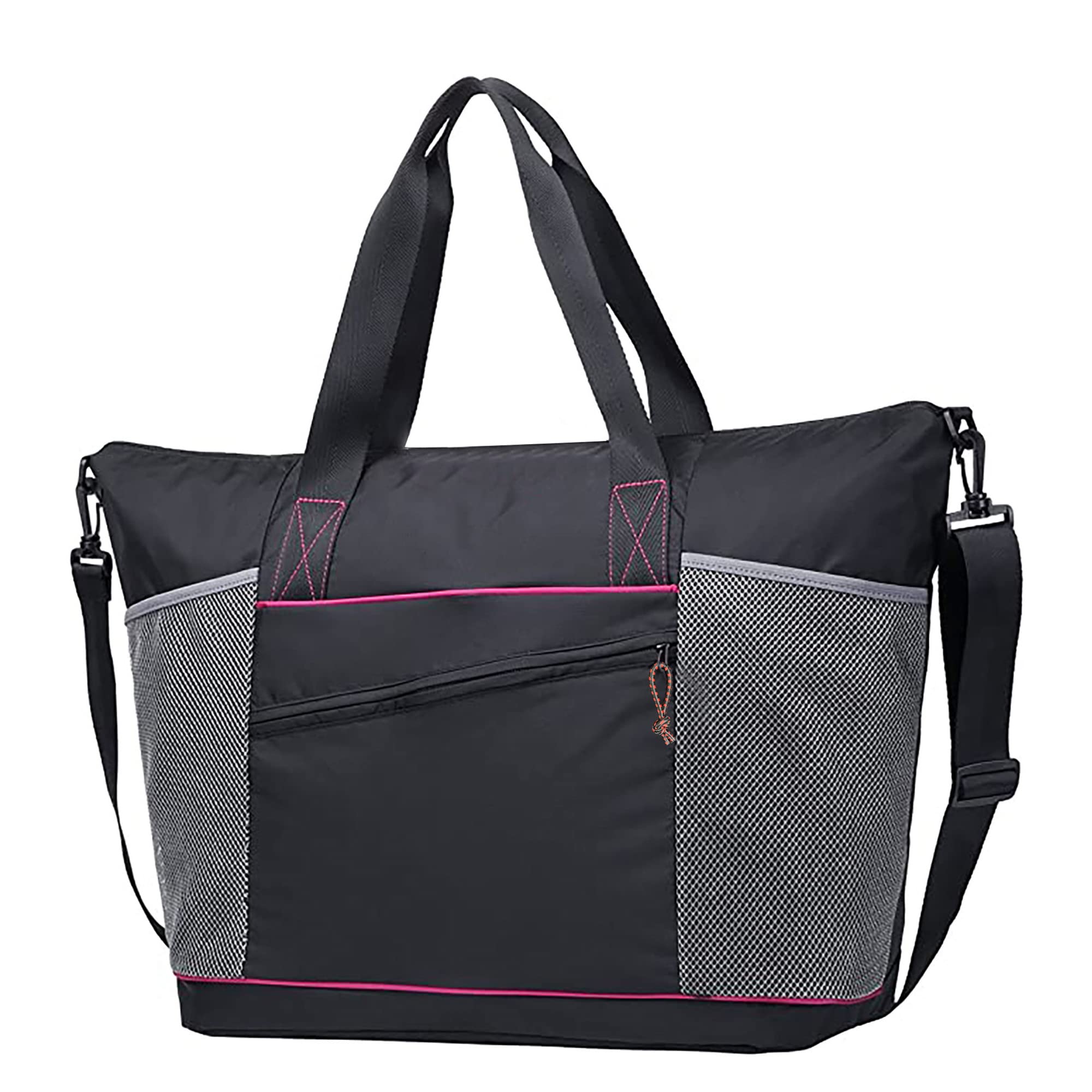 Women Gym Bag, Tote Bag for Sports Large Capacity, Shoulder Weekender Overnight Bag Storage Personal Stuff