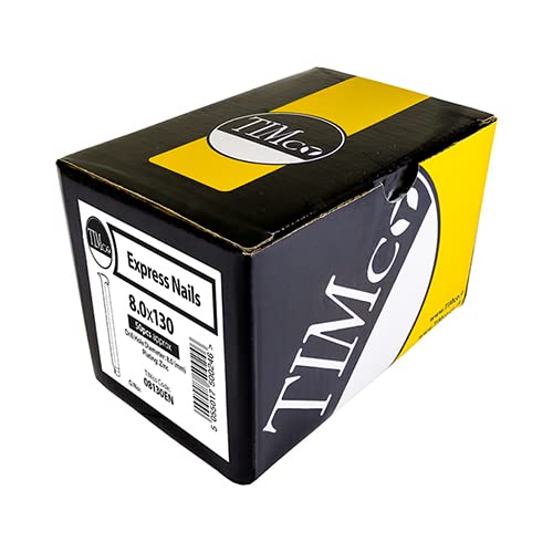 TimCo 08180EN 8 x 180 Express Nail - BZP, M8 x 180, Silver