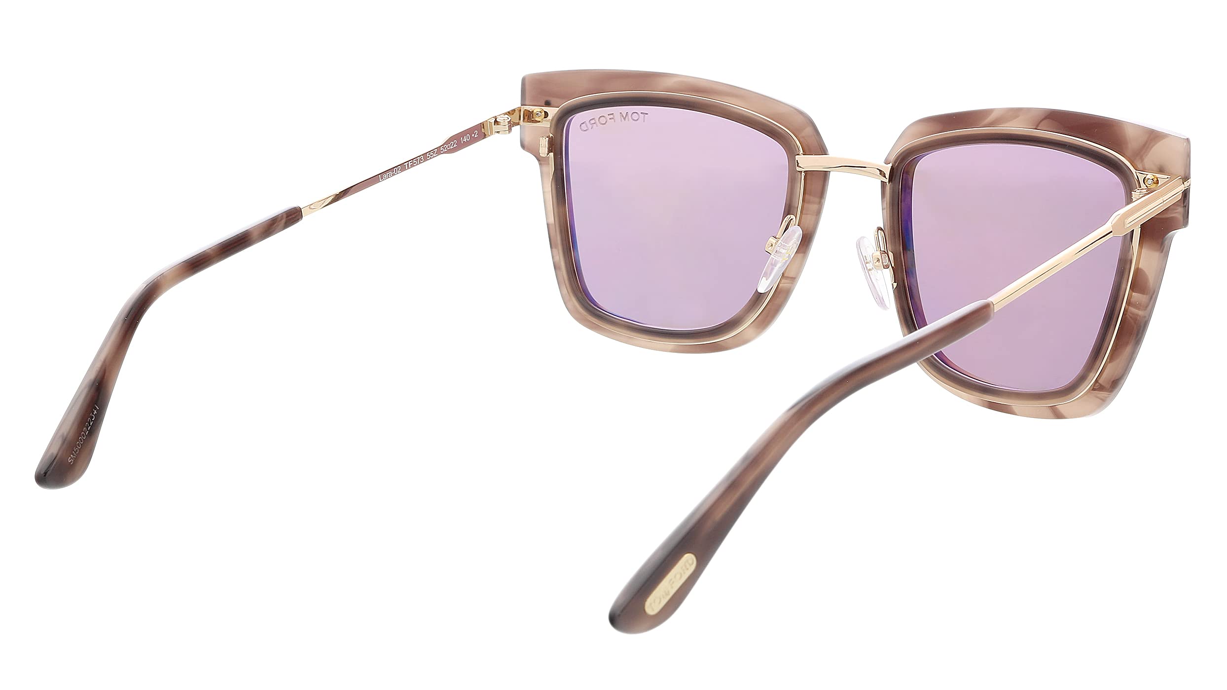 Tom Ford FT0573 Sunglasses - Coloured Havana Frame, Gradient Lenses, 52 mm Lens FT05735255Z