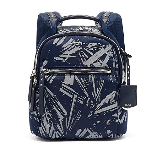 TUMI - Voyageur Witney Backpack - Purse for Women - Blue Palm Print