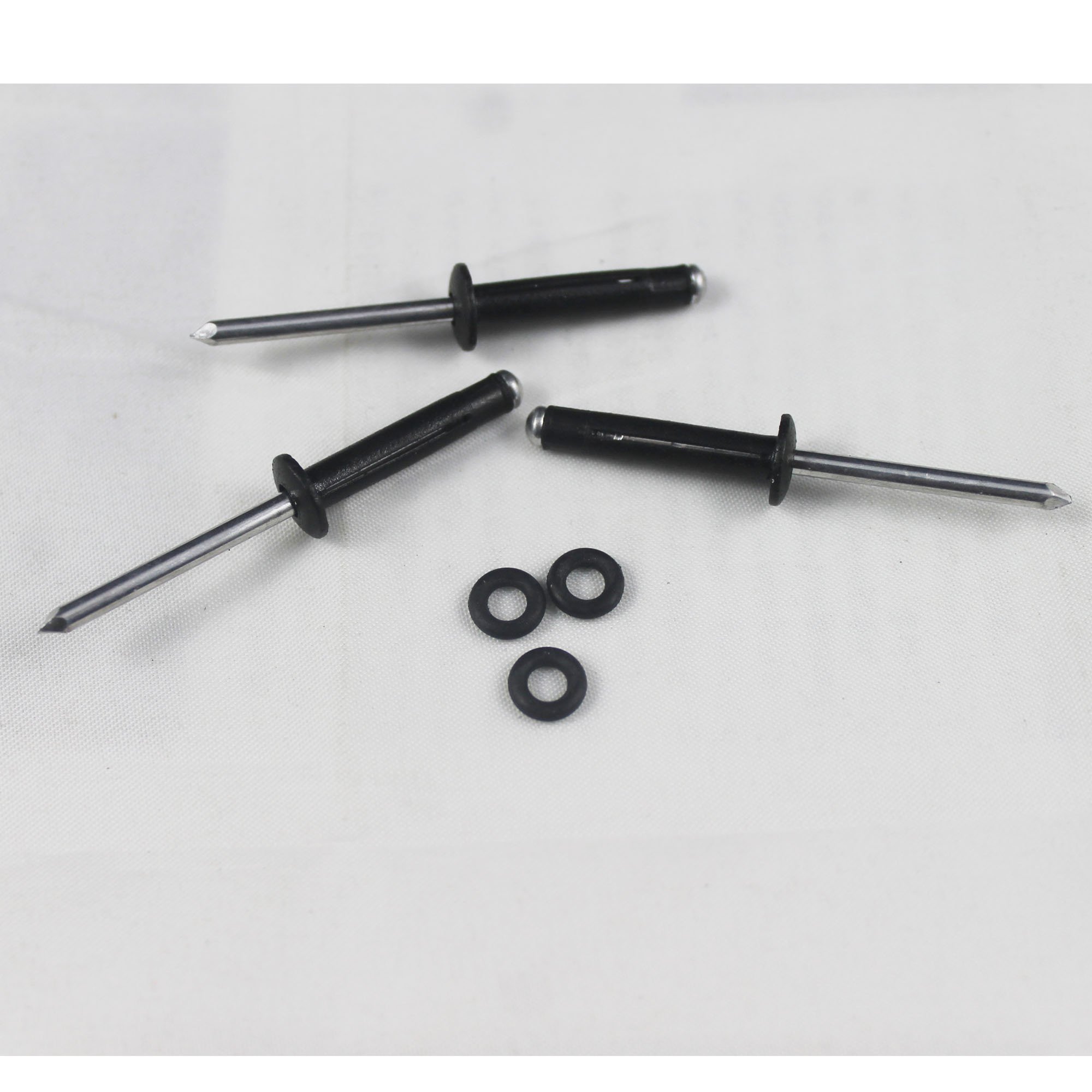 YYST 20 3/16" Deep Water Long Grip Tri-Grip Tri-Fold Tri Bulb Mounting Rivet - All Aluminum for installing Kayak, Canoe and Boat Accessories