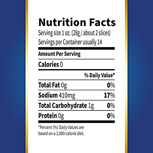 Vlasic Sandwich Dill Pickle Chips, Keto Friendly, 24 FL OZ