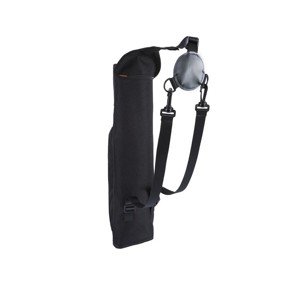 UNISTRENGH Archery Back Arrow Pot 3 Point Harness Waterproof Quiver, Arrow Holder Shoulder Bag for Hunting Shooting (Camouflage)