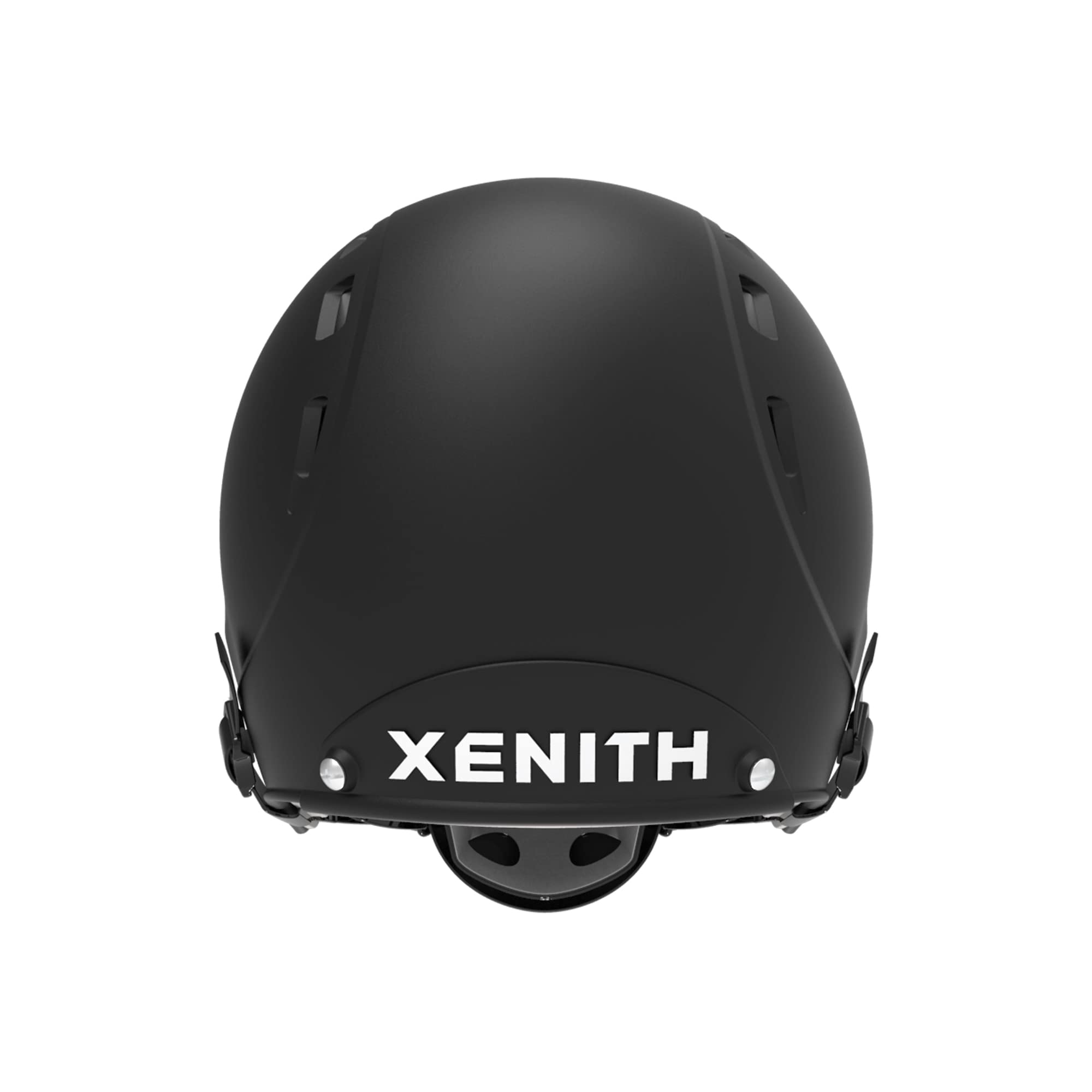 Xenith Youth X2E+ Matte Black Football Helmet w/Black XRS21X Facemask & Black Chinstrap - Medium