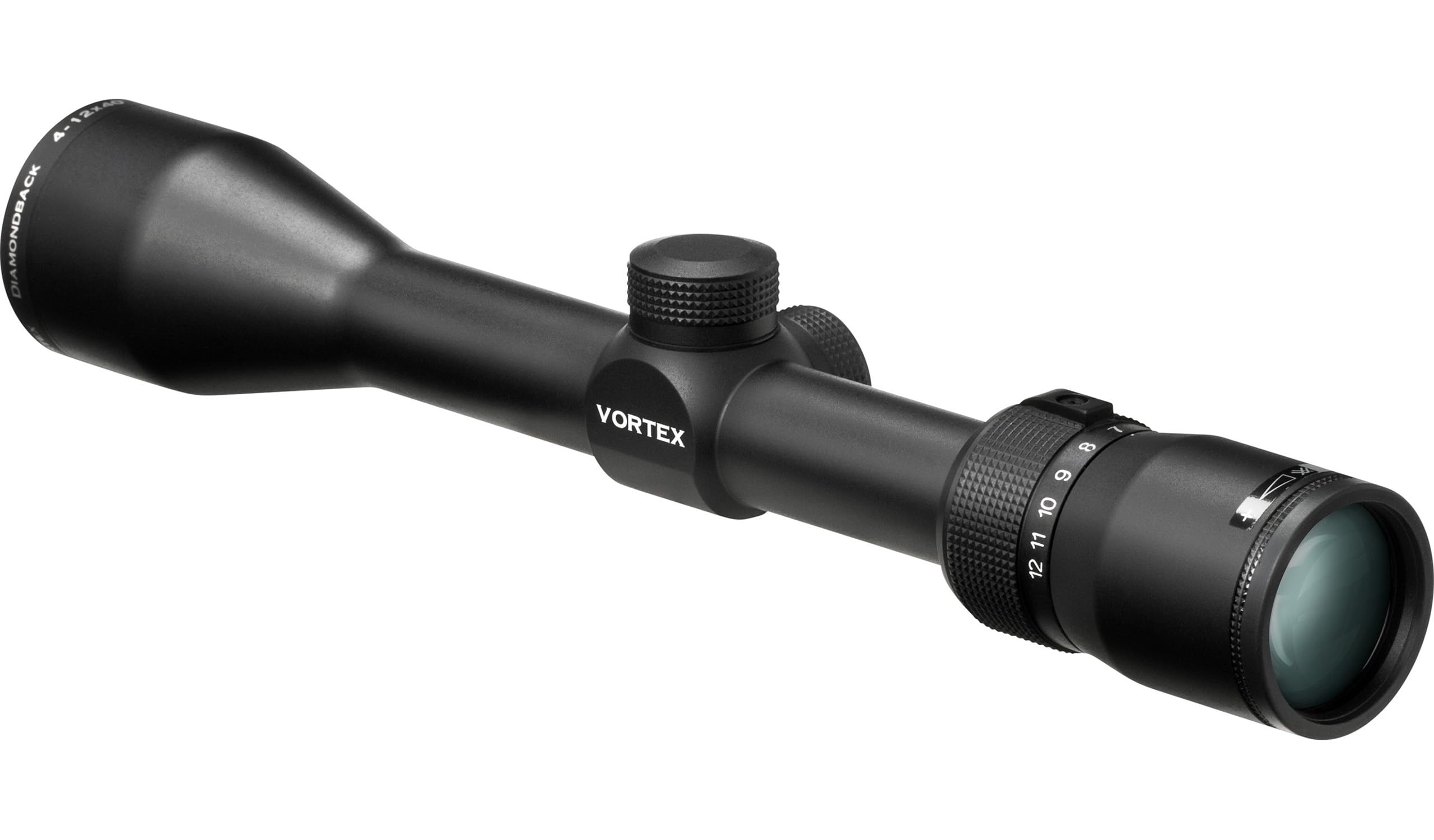 Vortex Optics Diamondback 4-12x40 Second Focal Plane Riflescope - Dead-Hold BDC Reticle (MOA) , Black