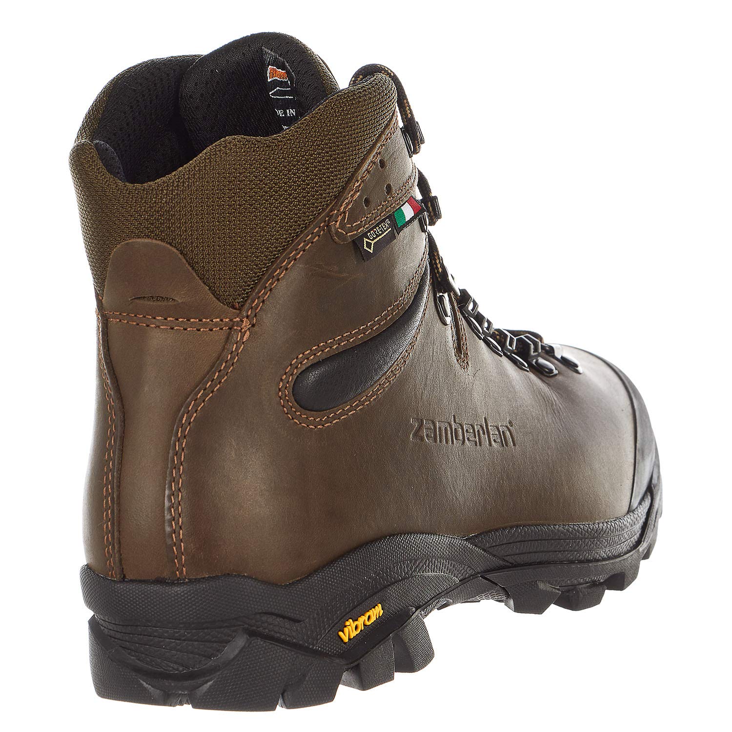 Zamberlan - 1007 vioz hike gtx rr - leather hiking boots - waxed forest - 11