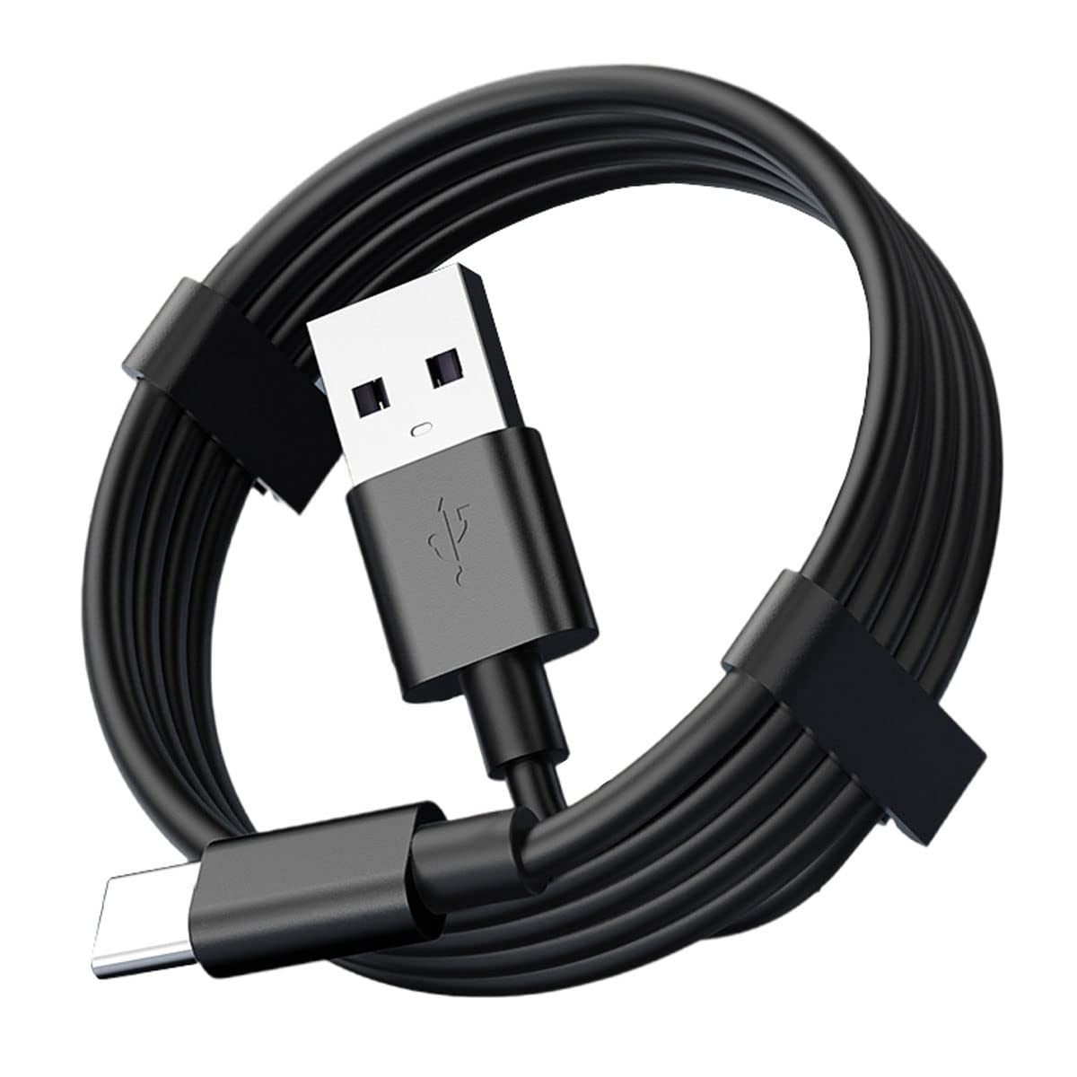 Type-C Samsung Smart tv Remote Control Charger Cable Compatible for Samsung Frame tv Remote Control, Samsung SolarCell Remote, Samsung Wireless Portable Remote Contro USB C Charging Cord (5ft)