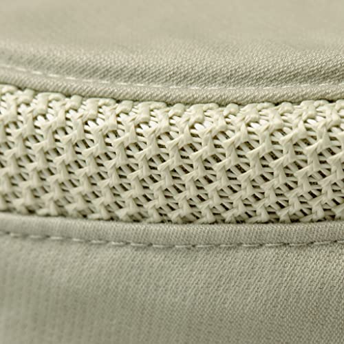 Tilley T5MO Organic Cotton Airflo Hat, Khaki With Olive Underbrim, 7 1/4